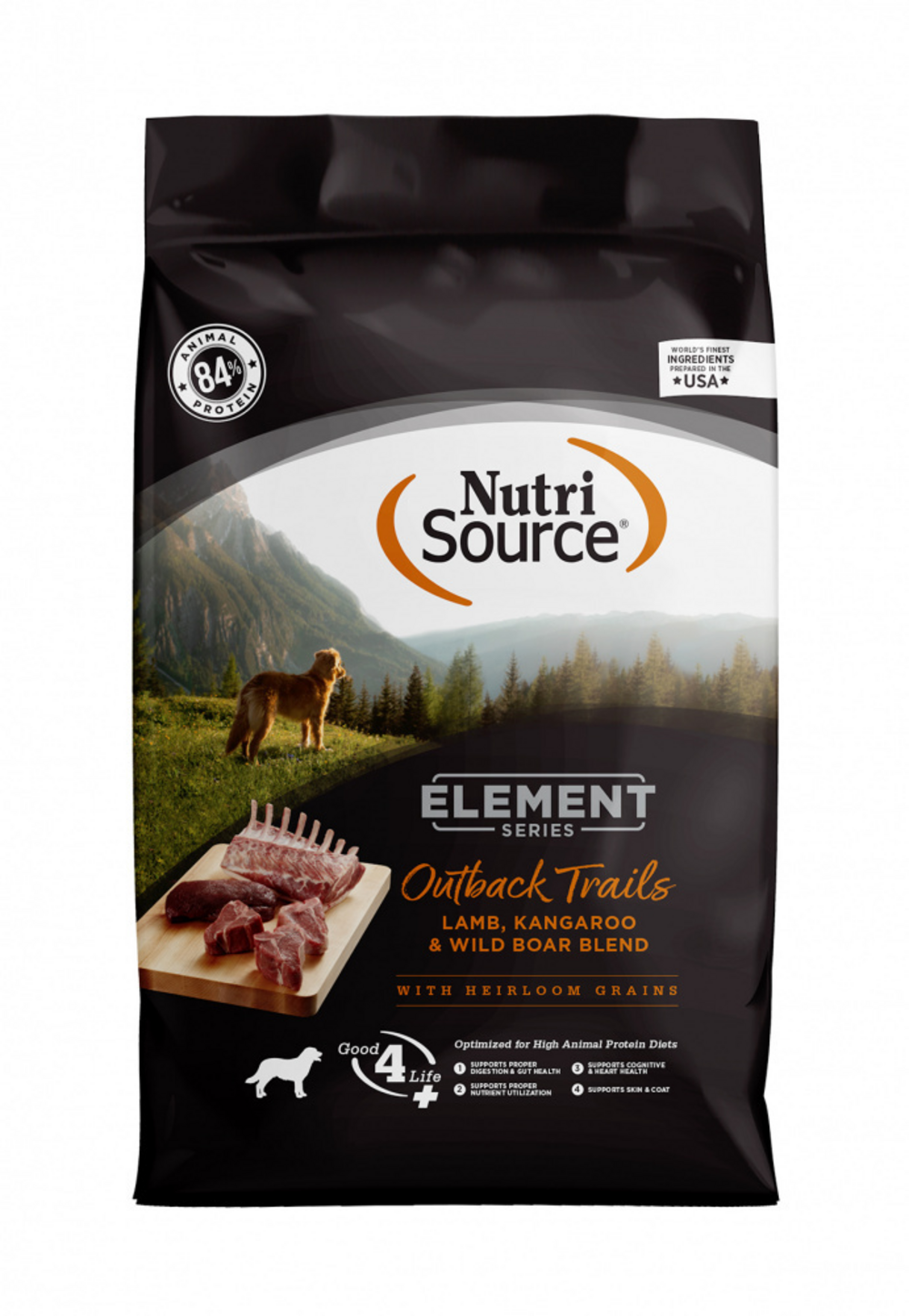 NutriSource Element Series Outback Trails Recipe Dry Dog Food — Concord ...